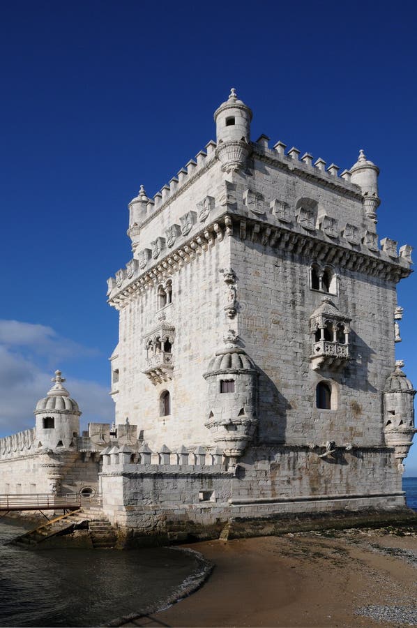 Belem Tower stock image. Image of chacent, historic, castle - 15536699