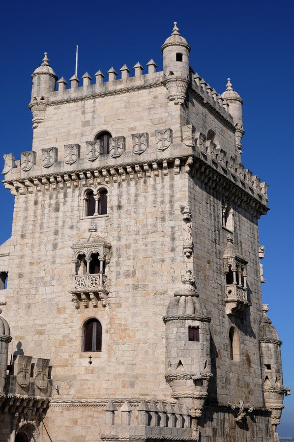 Belem Tower stock image. Image of lisbon, tourist, palace - 15632677