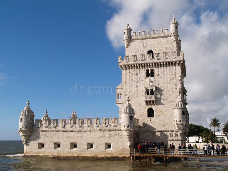 Belem Tower editorial stock photo. Image of monument - 22979418