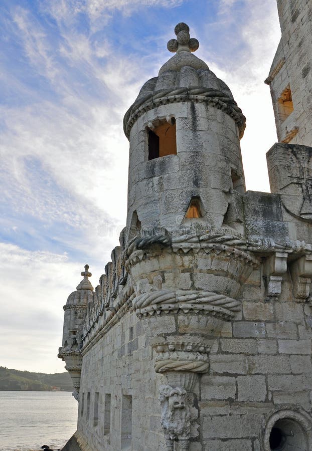 Belem Tower Lisbon stock image. Image of late, architecture - 9652239