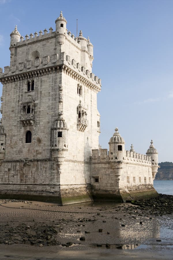 Belem Tower Lisbon stock image. Image of late, architecture - 9652239