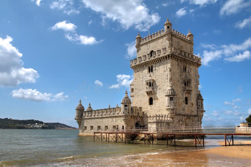Belem Tower, Lisbon, Portugal Stock Image - Image of popular, lisboa ...