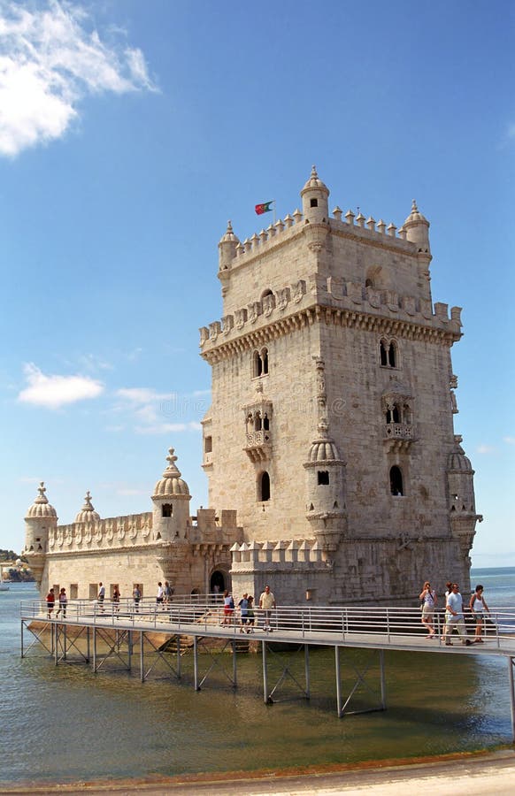 Belem Tower, Lisbon, Portugal Editorial Image - Image of city, fort ...