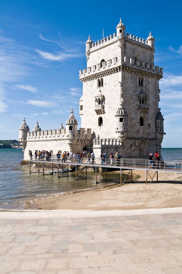 BELEM TOWER (Torre De Belem), Lisbon, Portugal Editorial Stock Image ...