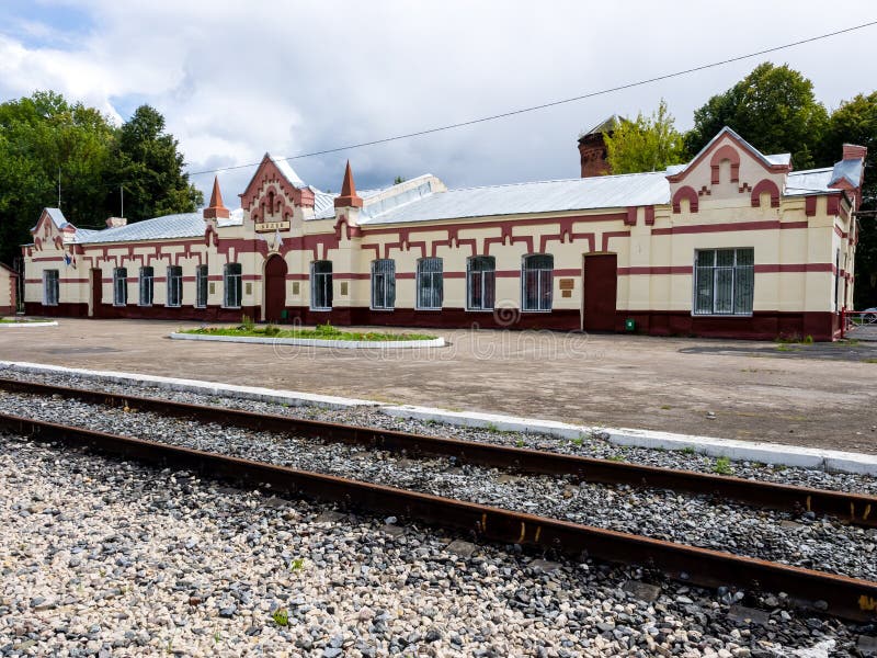 Belev, Russia - August 04, 2019: Old Railway Near Belev Station ...