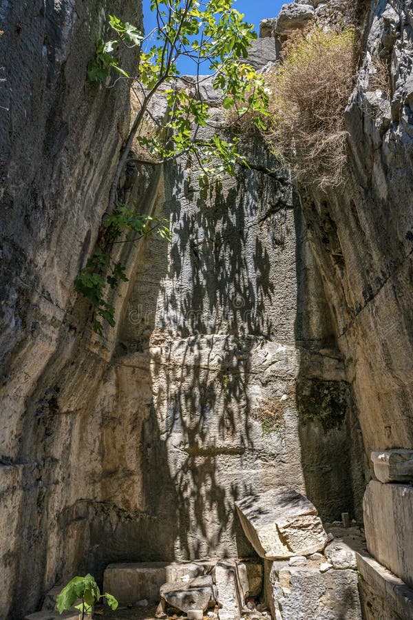 The Belevi Mausoleum in Turkey. Stock Image - Image of aegean, culture ...