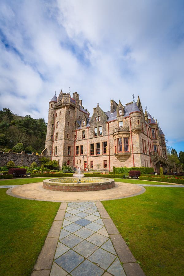 The belfast castle 1 stock image. Image of ireland, ball - 147387283