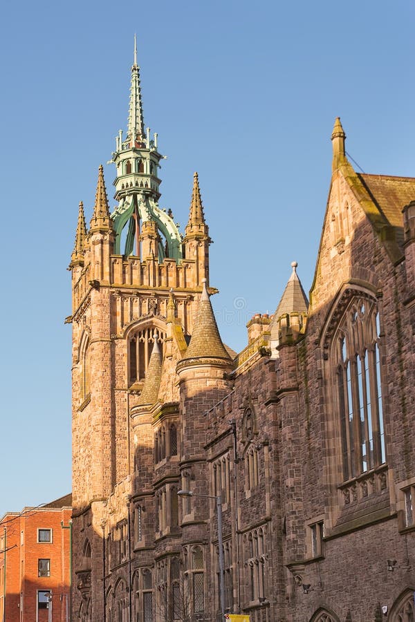 Belfast City Centre stock image. Image of kingdom, northern - 68091857