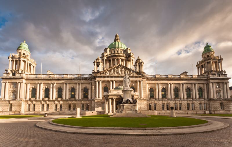 Belfast City Hall stock image. Image of capitol, city - 24447923