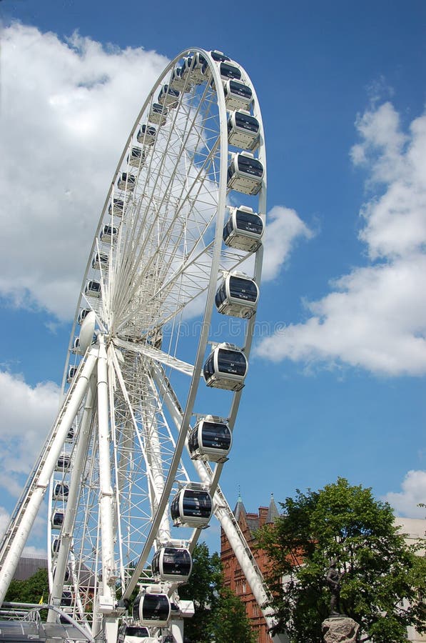 Belfast Eye stock image. Image of tourism, wheel, irish - 5501545