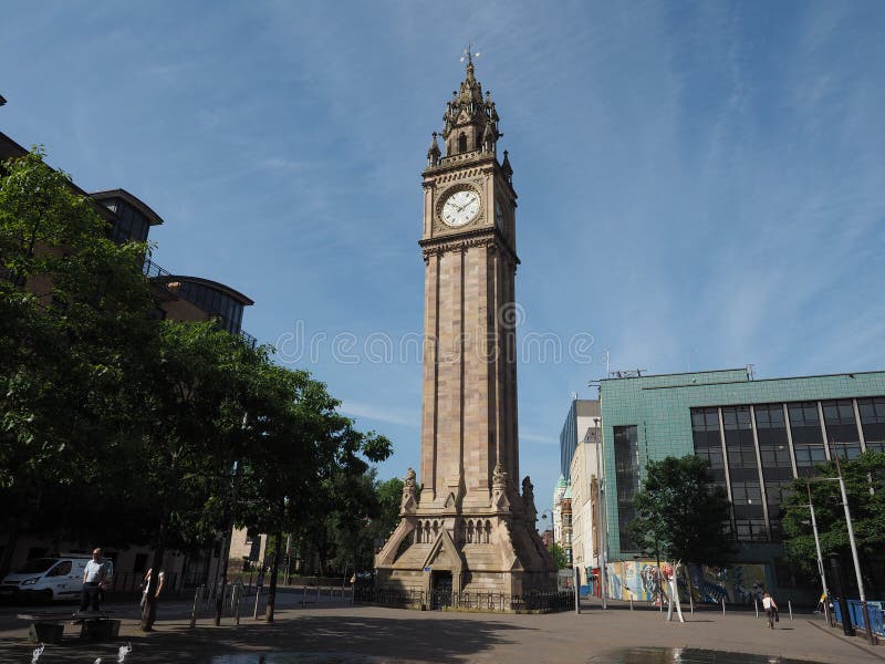 Albert Clock in Belfast editorial photo. Image of editorial - 119448766