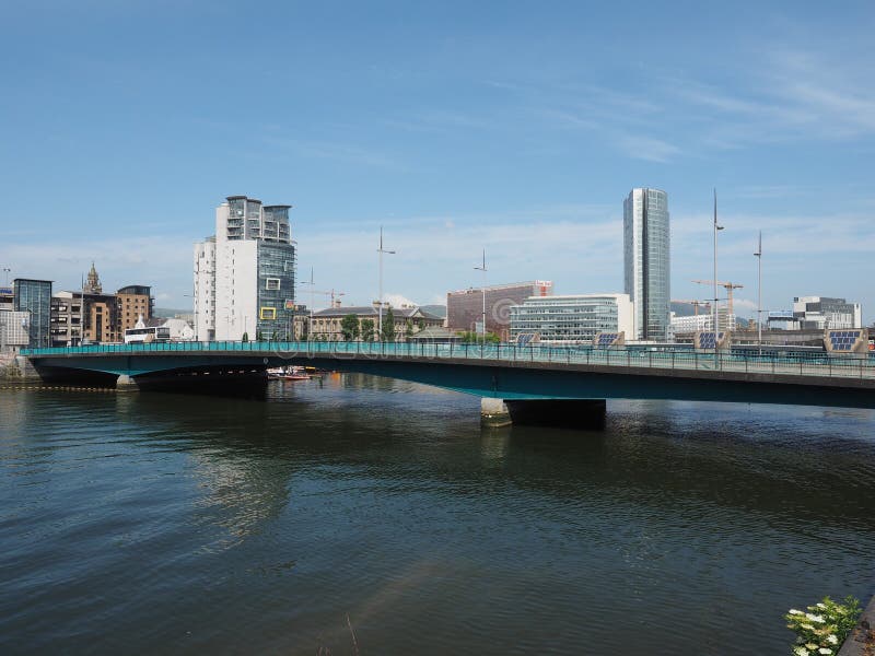 River Lagan in Belfast editorial photo. Image of kingdom - 124754521