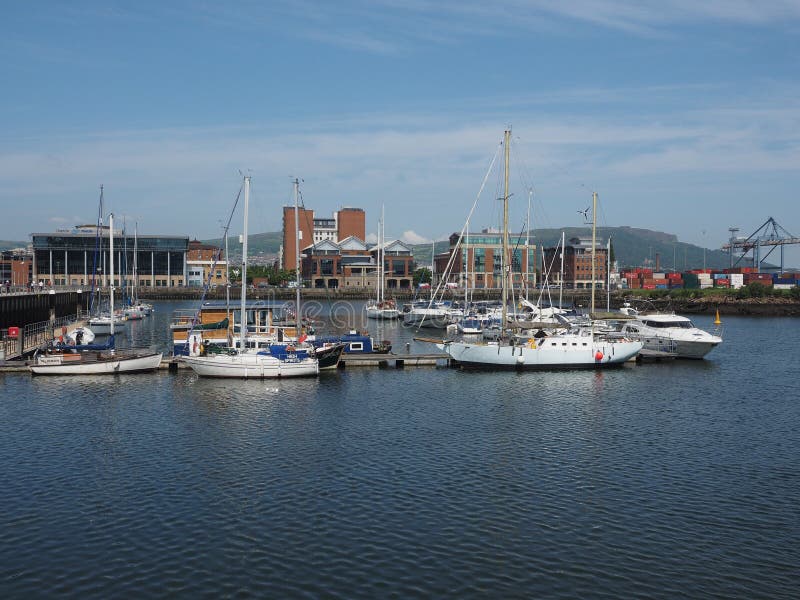 River Lagan in Belfast editorial photo. Image of united - 124754541