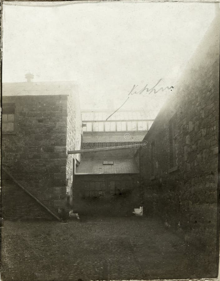 Belfast Union Workhouse With Glass Roofed Kitchen Tagged, 1909 Picture ...