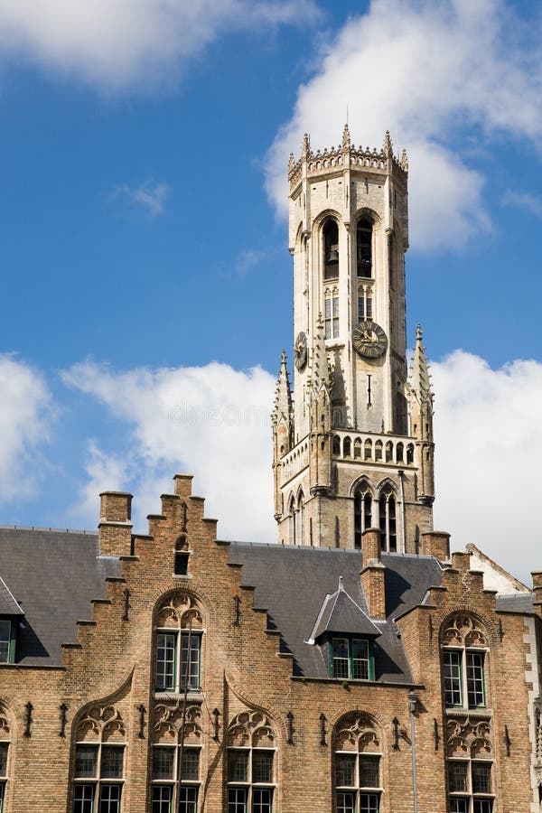 Belfort, Bruges stock photo. Image of historic, european - 33677868