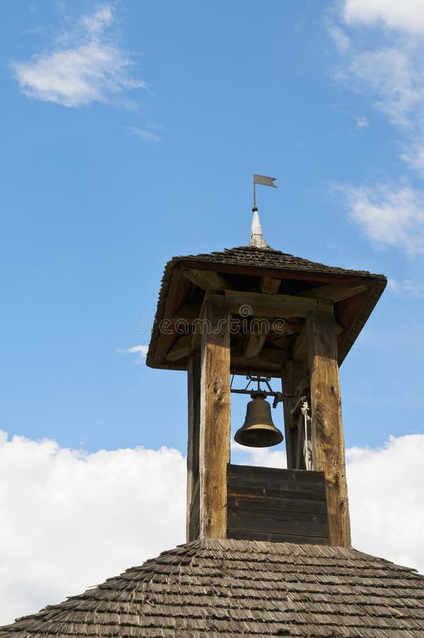 Belfry with sky stock photo. Image of traditional, bell - 40641440