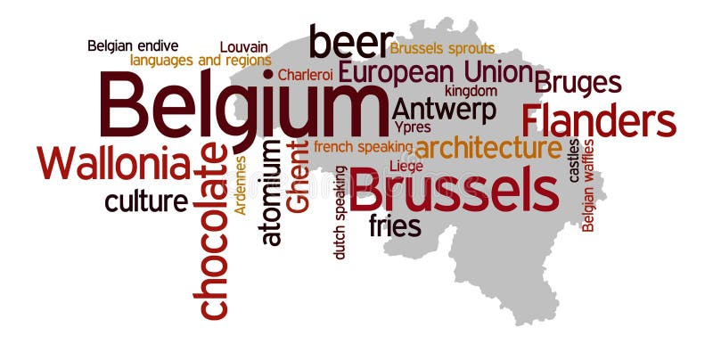 België stock illustratie. Illustration of vlaams, belgië - 17507098