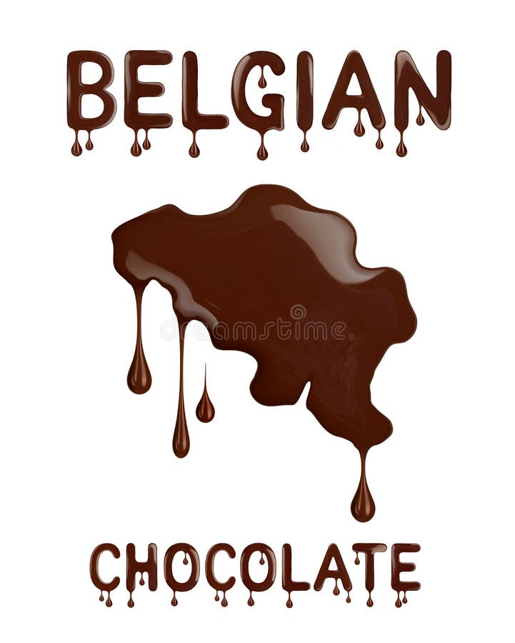 Belgian Chocolate.the Dark Belgian Wolf. Belgium Single Icon in Cartoon ...
