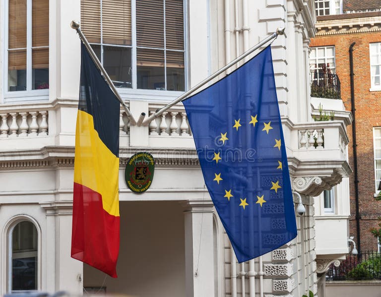 Belgian Embassy editorial stock photo. Image of building - 76046528