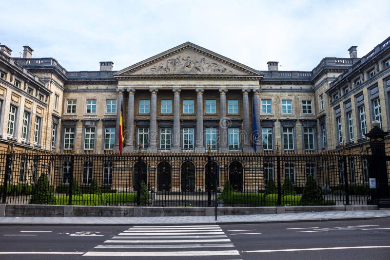 Belgian Federal Parliament stock photo. Image of federal - 34834600