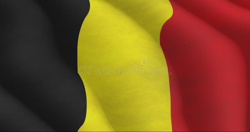 Belgian Flag stock illustration. Illustration of belgium - 91444747
