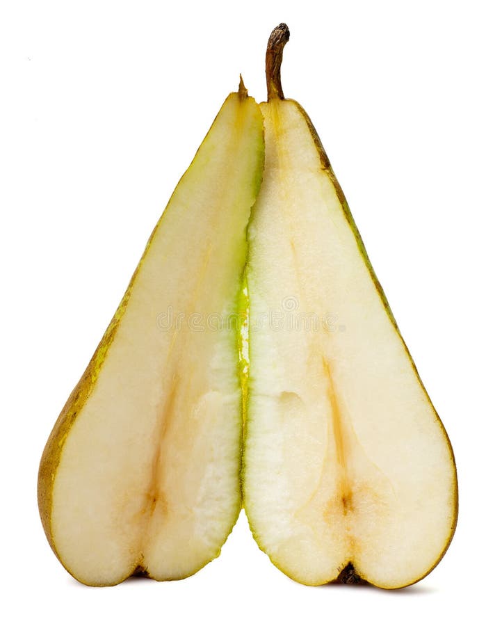 Belgian pear. stock photo. Image of studio, white, eating - 29406720