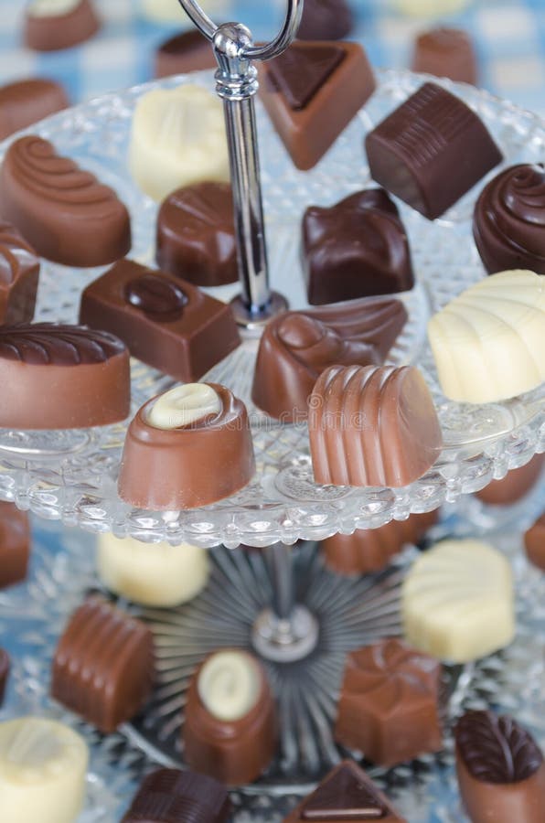 Belgian pralines. stock image. Image of chocolates, bonbon - 40022577