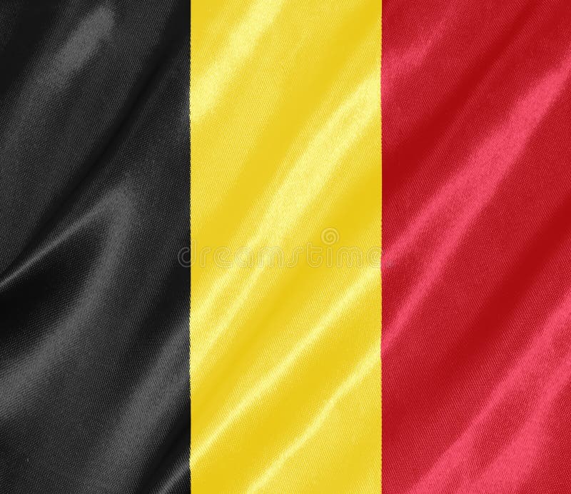 Belgische Flagge - Belgien stock abbildung. Illustration von einbürgern ...