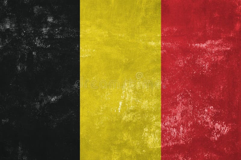 Belgische vlag stock foto. Image of beschadigd, symbool - 88135184