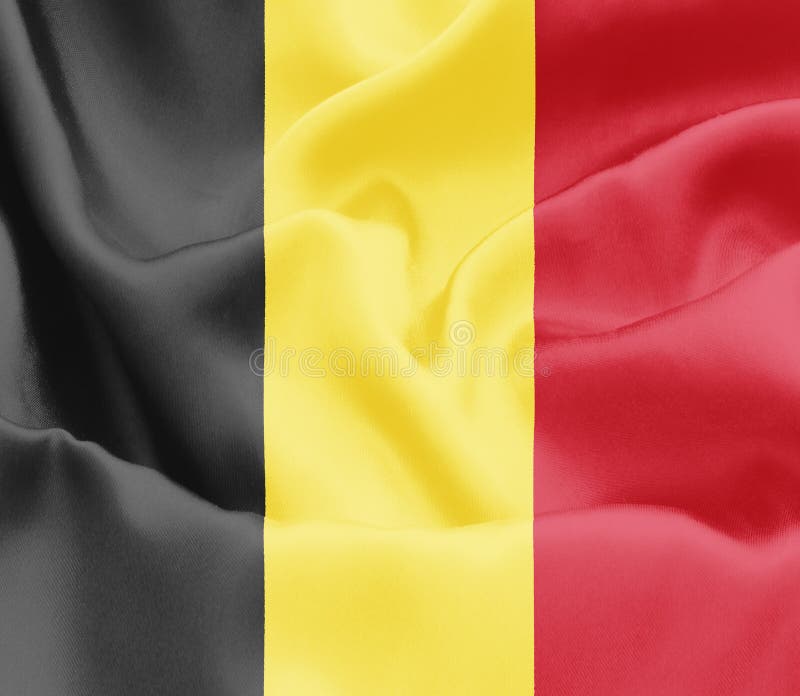 Belgische Vlag - België stock afbeelding. Image of vlaggen - 134036933