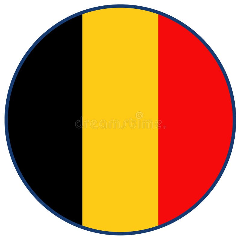 Belgium flag stock vector. Illustration of travel, file - 86276886