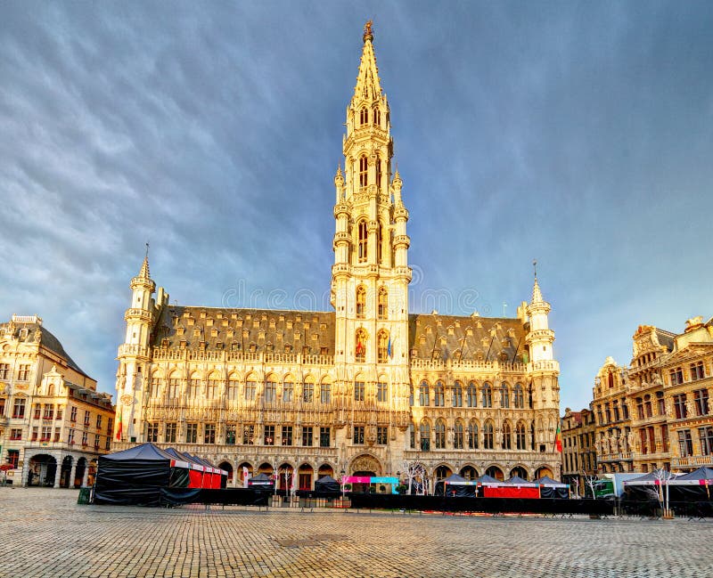 Belgium - Grand Place in Brussels Stock Photo - Image of brussels ...