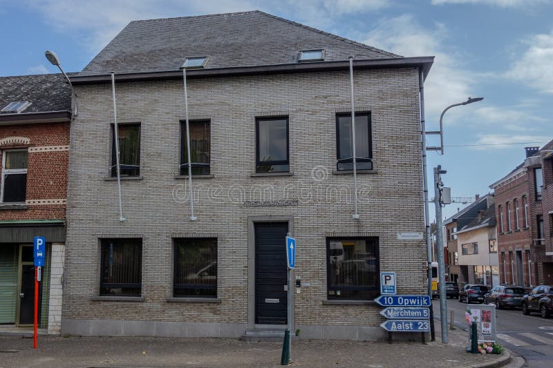 Belgium, Justice of the Peace Building in the Municipality of Meise ...