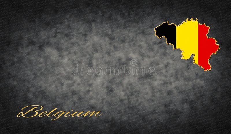 Belgium Symbols, Map of Belgium Stock Image - Image of antwerp ...