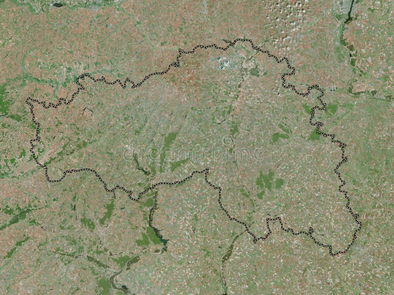 Belgorod, Russia. High-res Satellite. No Legend Stock Illustration ...