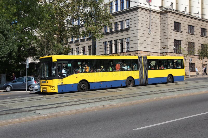 Belgrade autobus obraz stock editorial. Obraz złożonej z serbo - 34760184