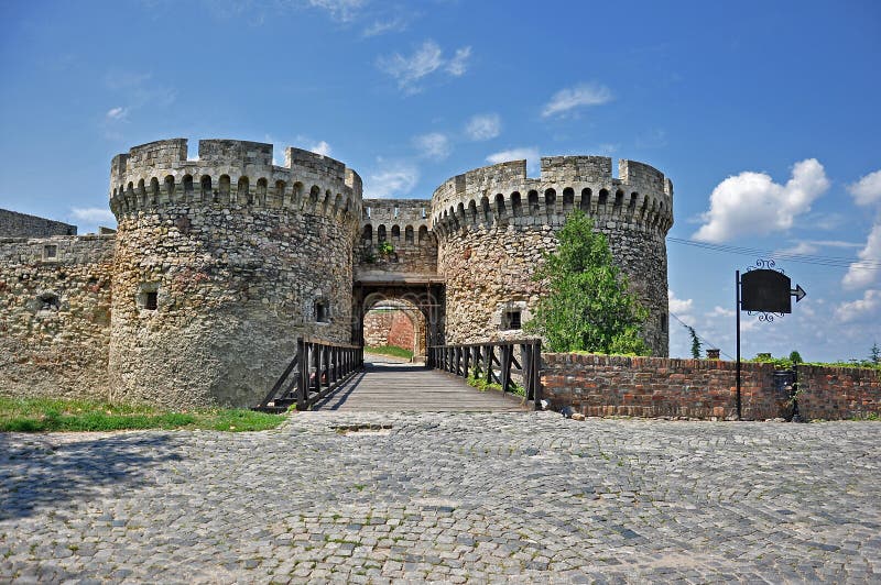 Belgrade Castle stock image. Image of fort, belgrade - 60963159
