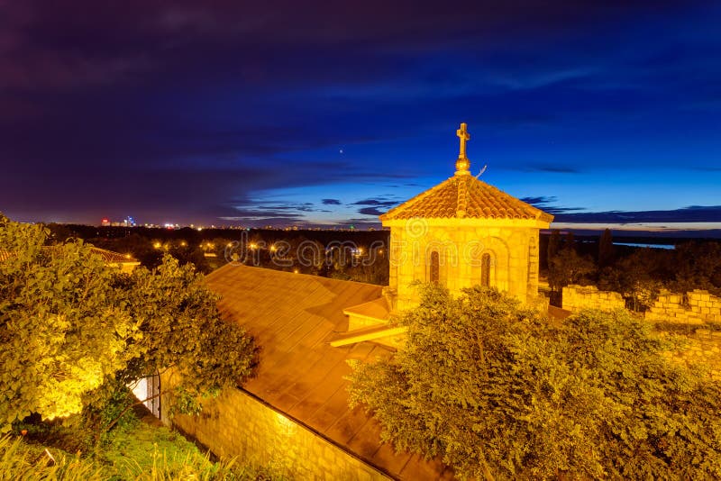 Belgrade Fortress and Kalemegdan Park Stock Photo - Image of dramatic ...