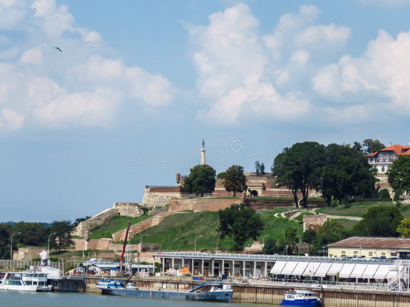 Belgrade fortress editorial stock photo. Image of belgrade - 122788268