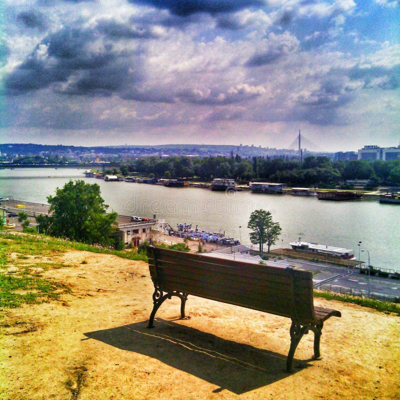 Belgrade stock photo. Image of lake, tree, landscape - 42835860