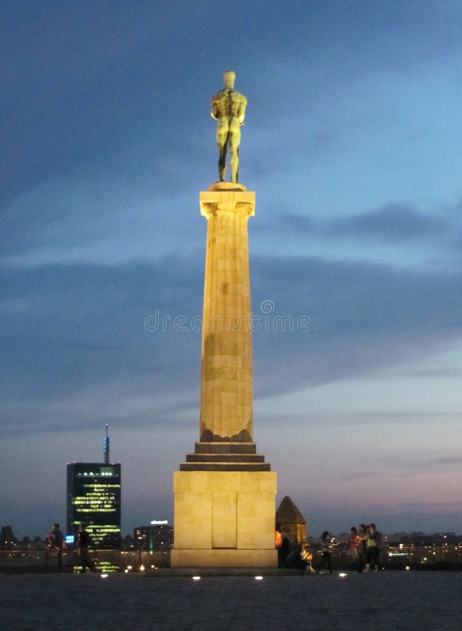 Belgrade stock photo. Image of river, trees, sava, architecture - 93971208