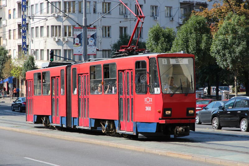 Belgrade Tram Editorial Stock Photo - Image: 28641663
