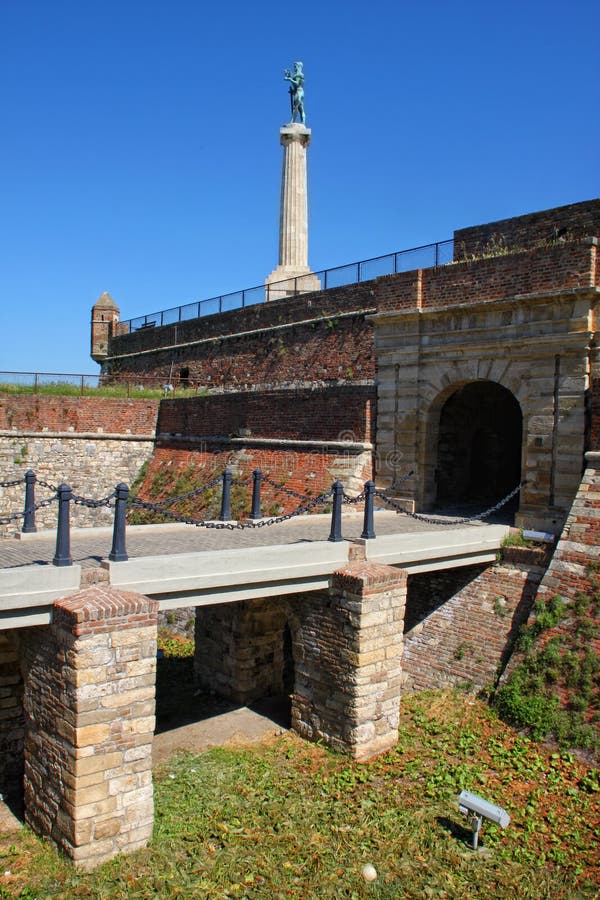 Belgrade Victor stock image. Image of serbia, statue - 27078987