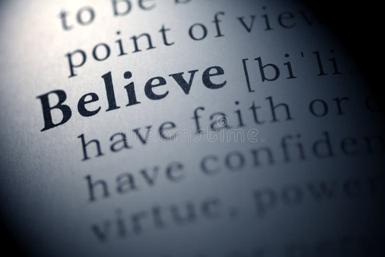 Believe stock photo. Image of believe, information, macro - 31592514