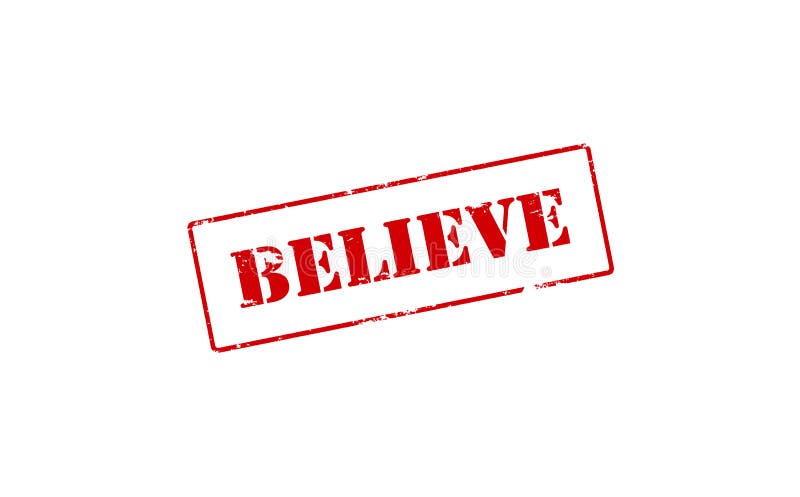 Believe stock illustration. Illustration of miscellaneous - 92087585