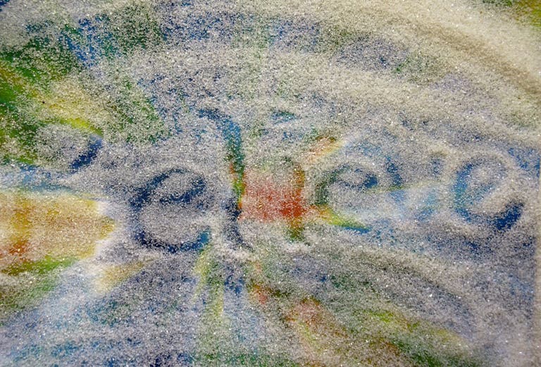 Believe stock photo. Image of word, written, sand, glitter - 30368020