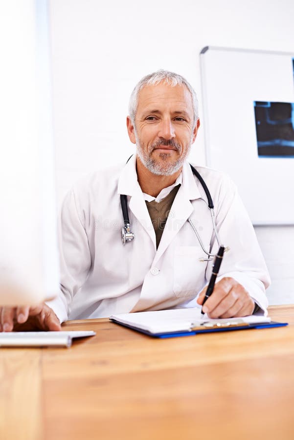 He Believes in Continuing Professional Development. a Mature Male ...