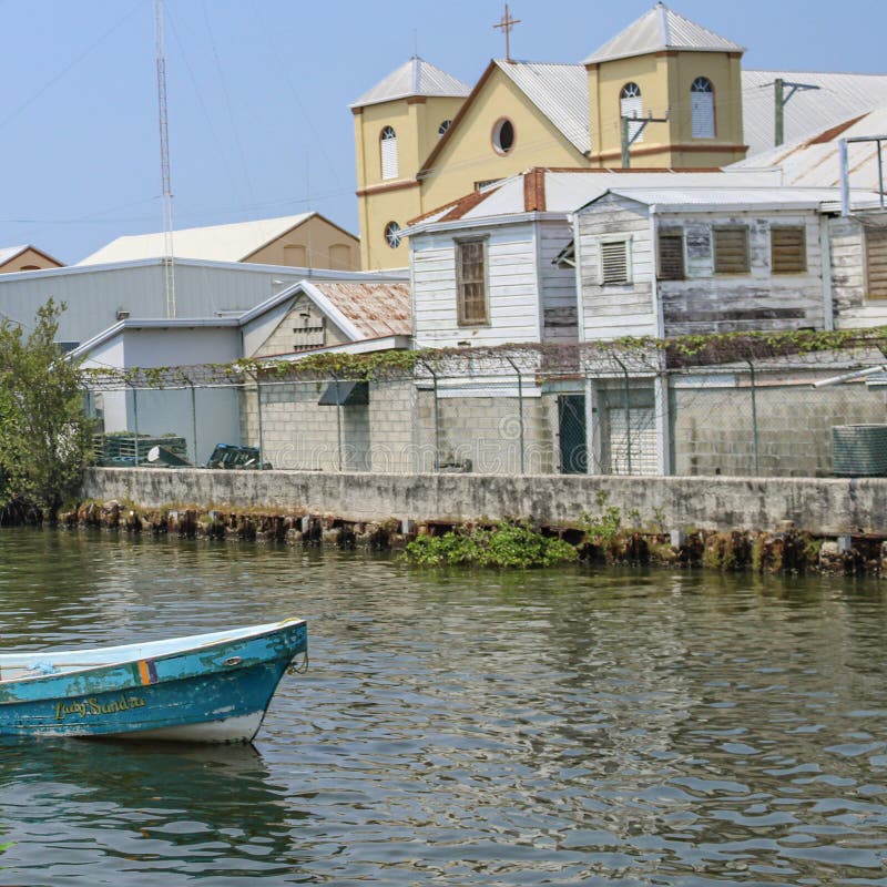 Belize City Belize editorial stock image. Image of town - 335113909