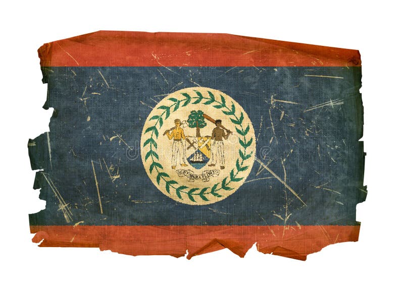 Belize Flag old stock image. Image of history, edges - 291881053