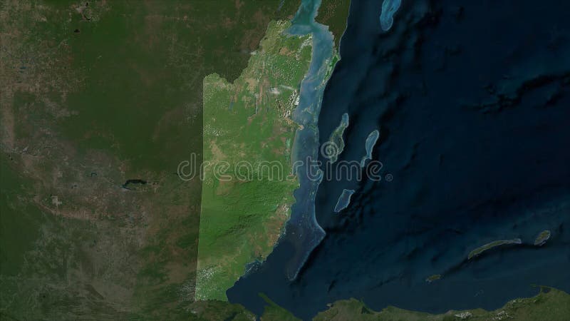 Belize Highlighted. High-res Satellite Stock Illustration ... Belize Highlighted. High-res Satellite Stock Illustration ...